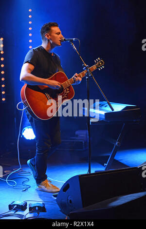Callum Beattie singer song writer performing at Mareel in Shetland ...