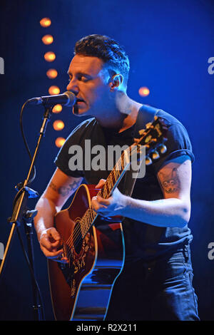 Callum Beattie singer song writer performing at Mareel in Shetland ...