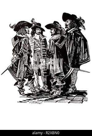 The Three Musketeers, Illustration Stock Photo - Alamy