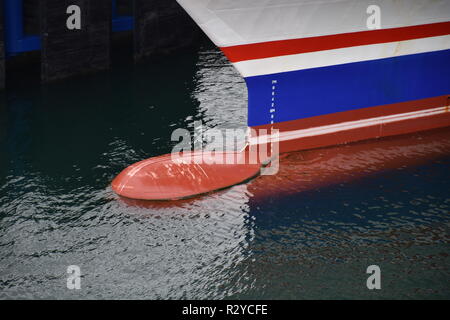 Dänemark, Frederikshavn, Hafen, Fährhafen, Bug, Schiff, Fähre, Dock ...