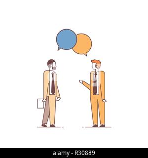 two men dialogue Stock Vector Image & Art - Alamy
