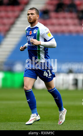 Wigan Athletic's Joe Garner Stock Photo - Alamy