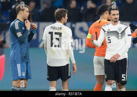 goalkeeper Manuel NEUER (mi., GER) is angry after the goal to 2: 2 ...