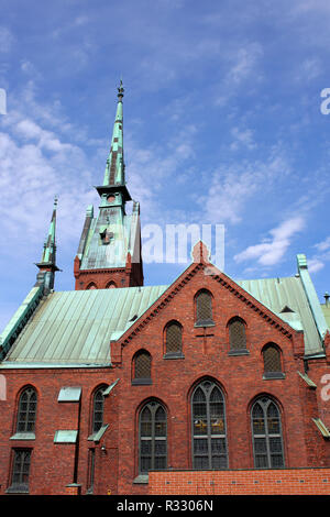 church, finland, helsinki, german, historical, church, europe, copper ...