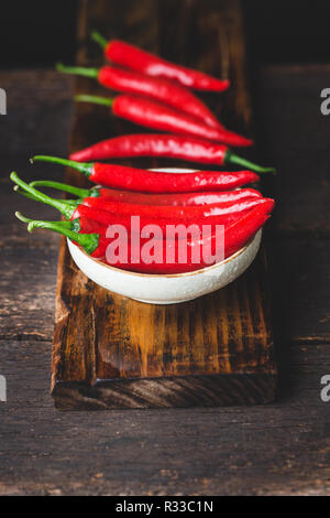Fresh red chillies Stock Photo - Alamy
