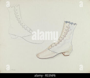Quaker Wedding Shoes, c. 1936 Stock Photo - Alamy