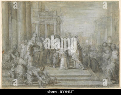 The Presentation of the Virgin in the Temple, 1790/1795 Stock Photo - Alamy