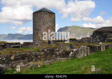 norway - monastery island selja Stock Photo - Alamy