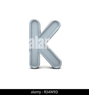 Letter Z beveled capital letter. 3D Rendering Stock Photo - Alamy
