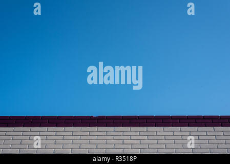 White brick wall with textures at sunset Stock Photo - Alamy