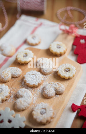 Christmas cookie (Curl Stock Photo - Alamy