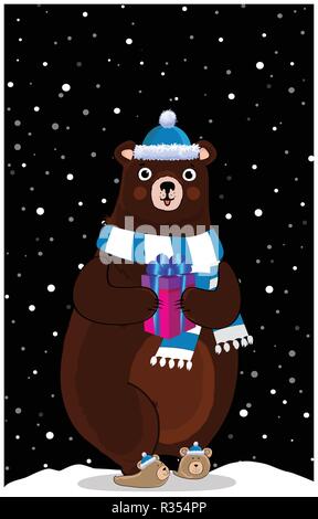 With box party hat character cartoon Stock Vector Image & Art - Alamy