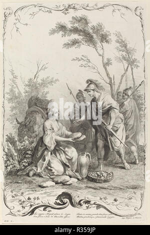 David and Abigail, c. 1745 Stock Photo - Alamy