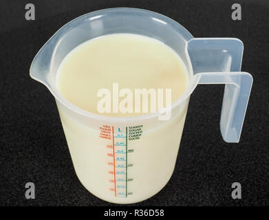 Transparent measuring jar for measure liquid or powder substance ...