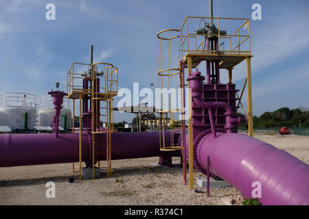 View of Shafdan Wastewater Treatment Plant, Israel’s main wastewater ...