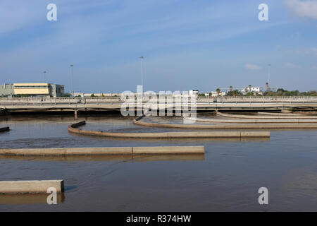 View of Shafdan Wastewater Treatment Plant, Israel’s main wastewater ...
