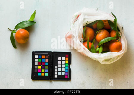 Palette or colorchecker calibration to adjust color and white balance ...