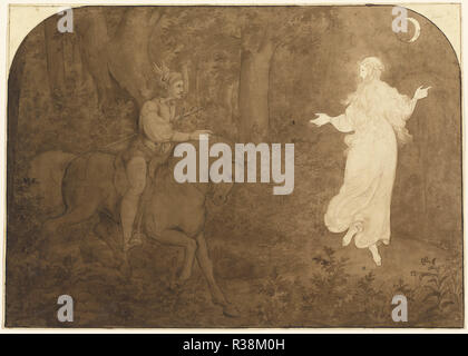 The Apparition in the Forest, 1823 Stock Photo - Alamy