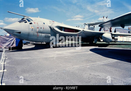 Handley Page Victor bomber aircraft on display at RAF Cosford 1995 jet ...
