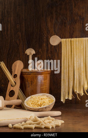 making pasta itself Stock Photo - Alamy