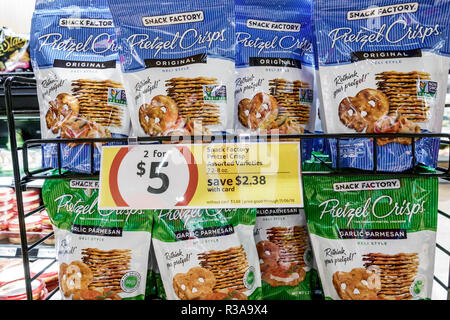 crisps on display in a supermarket Stock Photo - Alamy