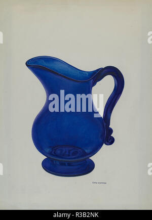 Pitcher. Dated: c. 1941. Dimensions: overall: 43 x 33.6 cm (16 15/16 x ...