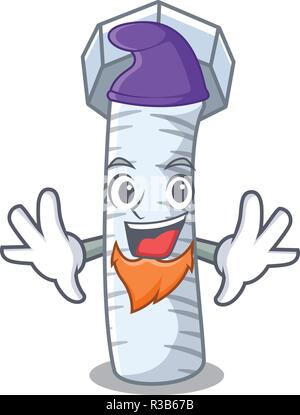 Goblin icon. Simple style cartoon poster background symbol. Goblin ...