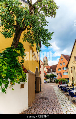 Historical city of Ellwangen, Germany Stock Photo - Alamy