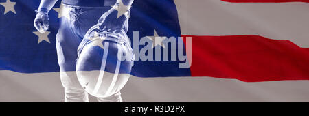 Composite image of close up of the us flag Stock Photo - Alamy