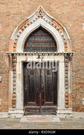 Ornate Doorway Venice Italy Stock Photo - Alamy