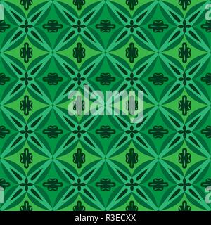 Antique seamless green background royal spiral curve kaleidoscope Stock ...