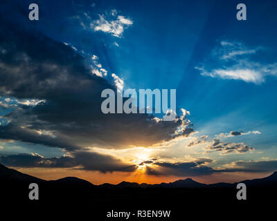 Sunset Dabchick Game Reserve, Waterberg Region. Limpopo Province, South ...