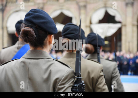 Carabinieri woman Italy detail uniform hands and gloves Stock Photo - Alamy