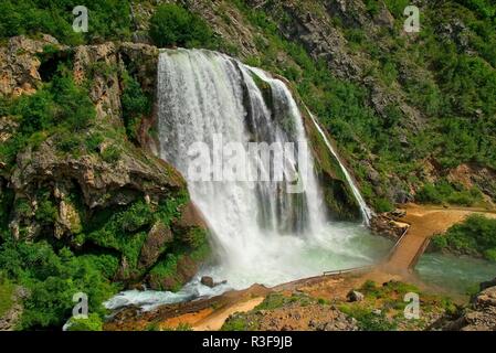Krcic waterfalls, Krcic waterfall Stock Photo - Alamy