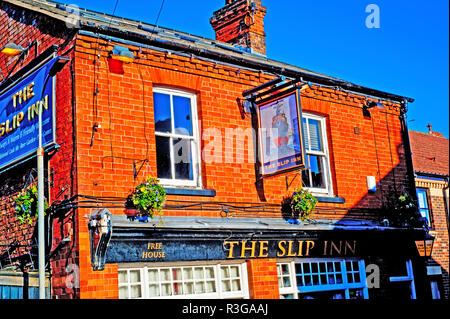 The Slip Inn, Clementhorpe, York, England Stock Photo - Alamy