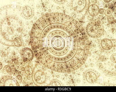 abstract computer stylized decorative vintage texture, background ...