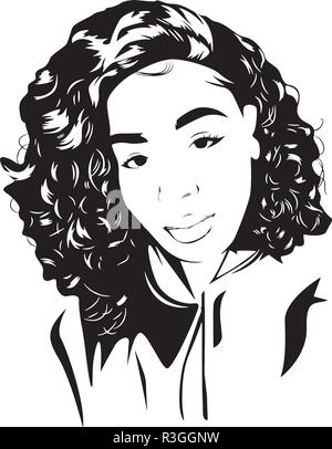 This a Pretty lady She is a Fashion Model African American Ethnicity ...