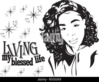 This a Pretty lady She is a Fashion Model African American Ethnicity ...