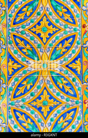 picture of historic tiles from Seville, Spain Stock Photo - Alamy