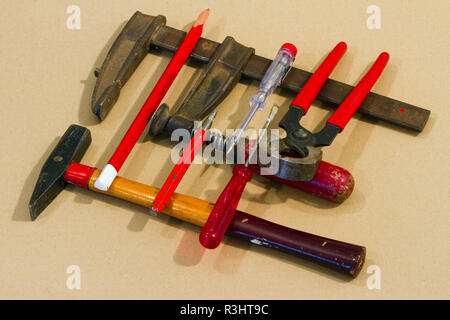 tool still life sledges gavel hammer tools meadow business dealings ...