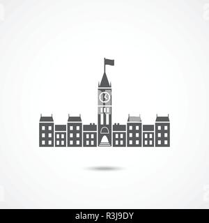 canadian parliament building icon Stock Vector Image & Art - Alamy