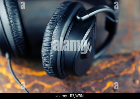 Retro rusty vintage portable stereo cassette recorder from 80s isolated ...