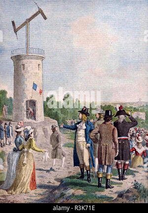 Claude Chappe, 1763 – 1805. French inventor of the practical Stock ...