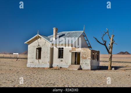 Africa, Namibia, Garub, Abandoned Railway Station Stock Photo - Alamy
