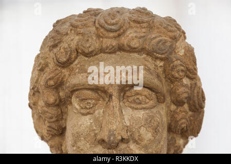 Iran, Tehran, National Museum Of Iran, Statue Detail From Persepolis ...