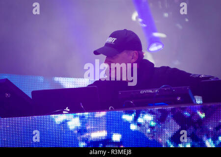 'DJ PAUL VAN DYK' during New Year celebrations concert on 01 January ...