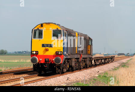 A pair of class 20 diesel locomotives numbers 20904 and 20901 top and ...
