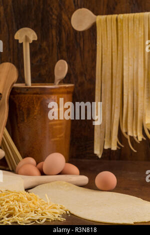 making pasta itself Stock Photo - Alamy