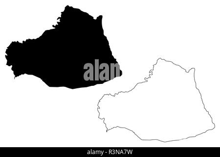 Sanliurfa (Provinces of the Republic of Turkey) map vector illustration ...