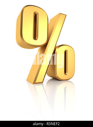 Golden percentage sign background Stock Photo - Alamy